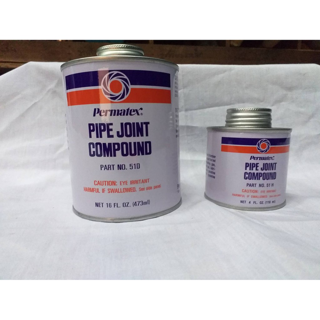 !!!PERMATEX น้ำยาทาเกลียวท่อ PIPE JOINT COMPOUND ขนาด 51H(118ml) และ ...