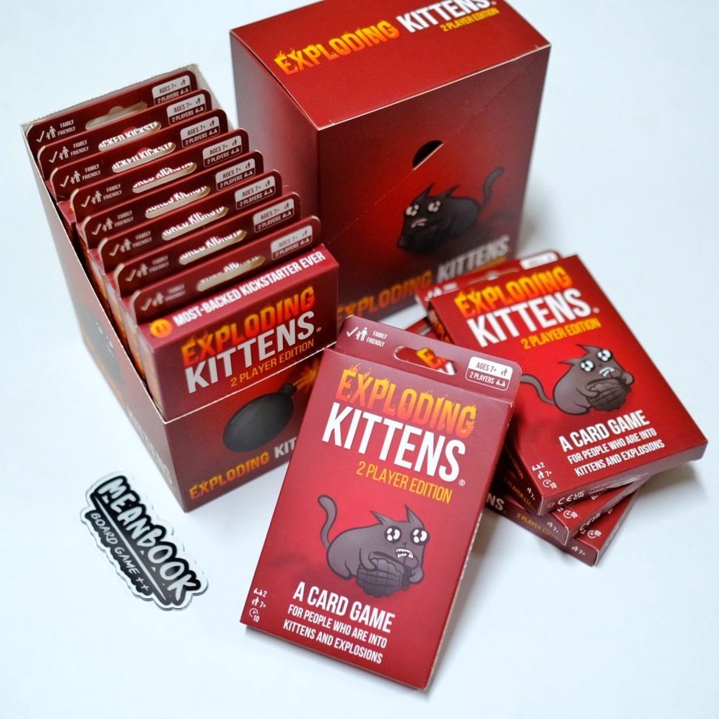Exploding Kittens : 2 Player Edition Board Game | Shopee Thailand