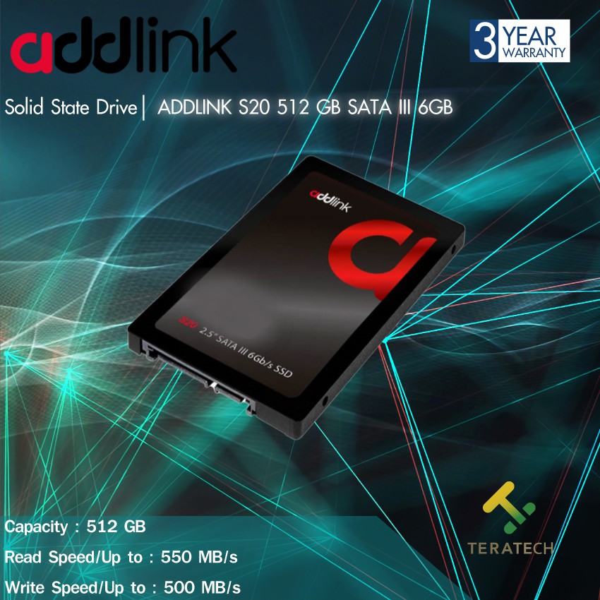 SSD ADDLINK S20 512GB | Shopee Thailand