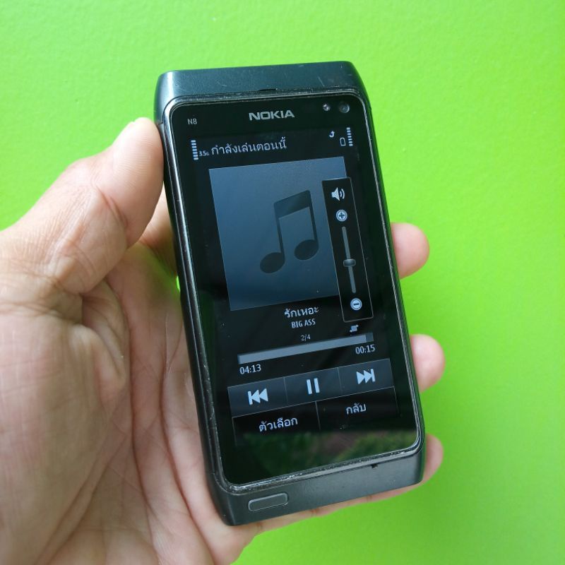 Nokia N8 มือสอง สีดำโค้ก รอยรอบตัว อีมี่ตรง ใช้งานสมบูรณ์ | Shopee Thailand