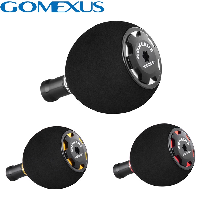 Gomexus ลูกบิดรอกสปินนิ่งและหยดน้ำ แบบ EVA 38 มม. สำหรับเบ็ดตกปลา ...