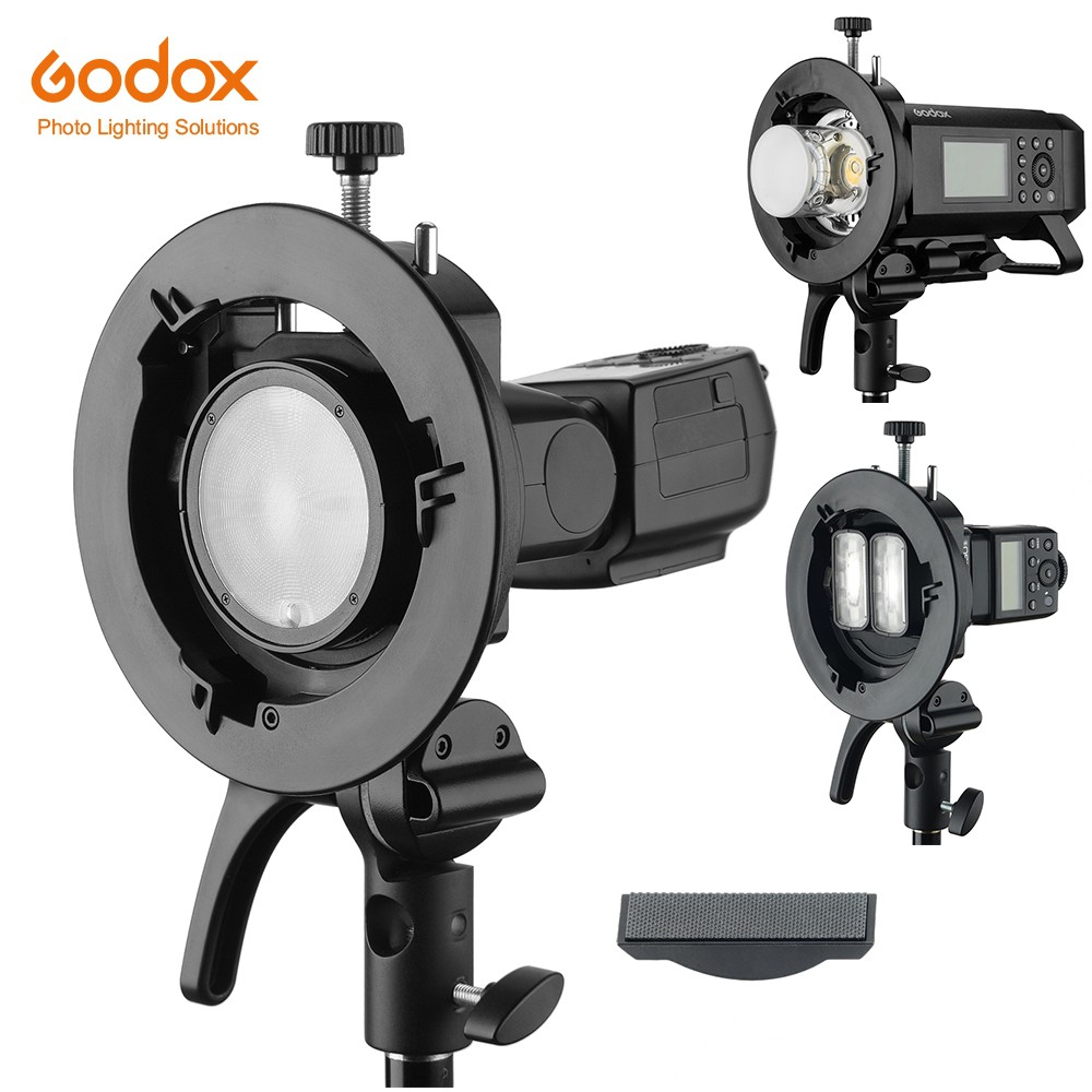 GODOX S2 Mount Bowens GODOX S2 Bowens Mount Bracket สำหรับ GODOX V1 ...