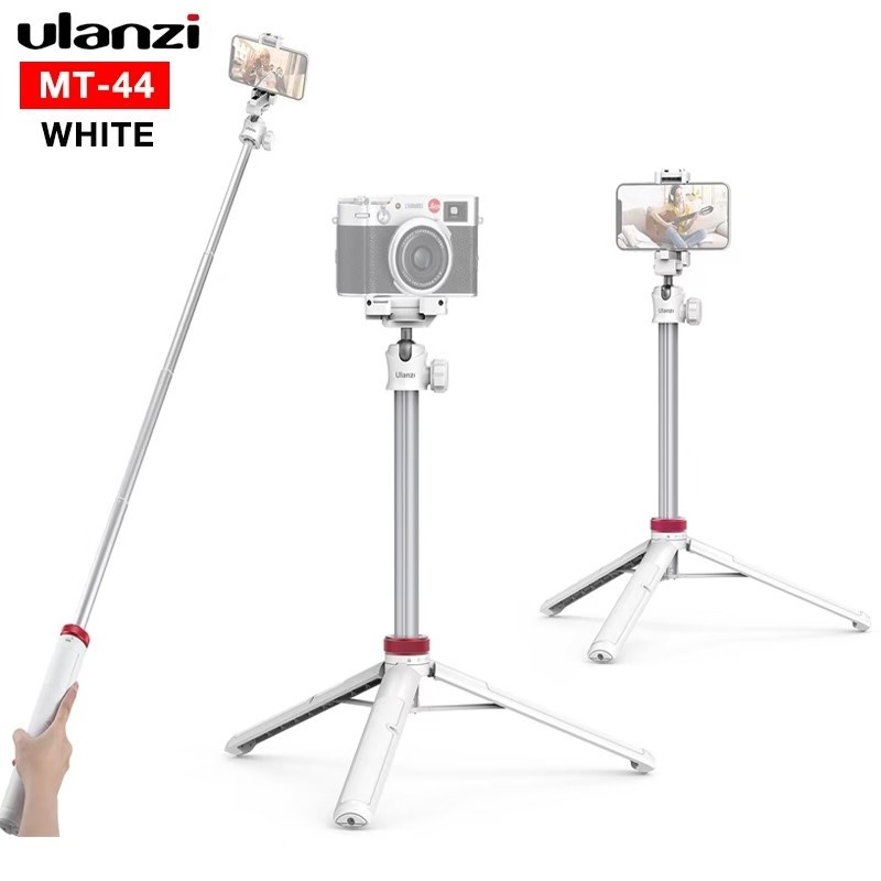 ULANZI MT-44 EXTENDABLE VLOG TRIPOD ขาตั้ง ไม้เซลฟี่ ปรับยืดได้ 149 ซม. ...