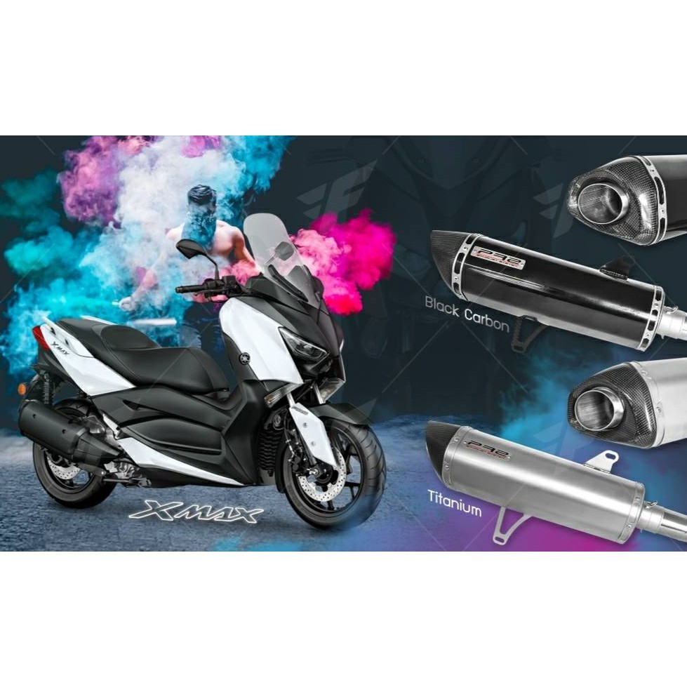 ท่อ PR2 YAMAHA X-MAX 300 BLACK | Shopee Thailand