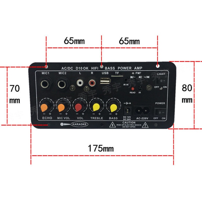 แอมป์จิ๋ว แอมป์บลูทูธ แอมป์ขยายเสียง เครื่องขยายเสียง 900w 2ch บลูทูธ usb Amplifiers ฟังชั้นครบ ...