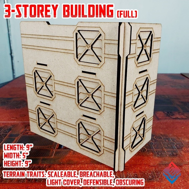 ฺBuilding Terrain MDF (spec 40k&killteam) By Teninone WorkStation ...