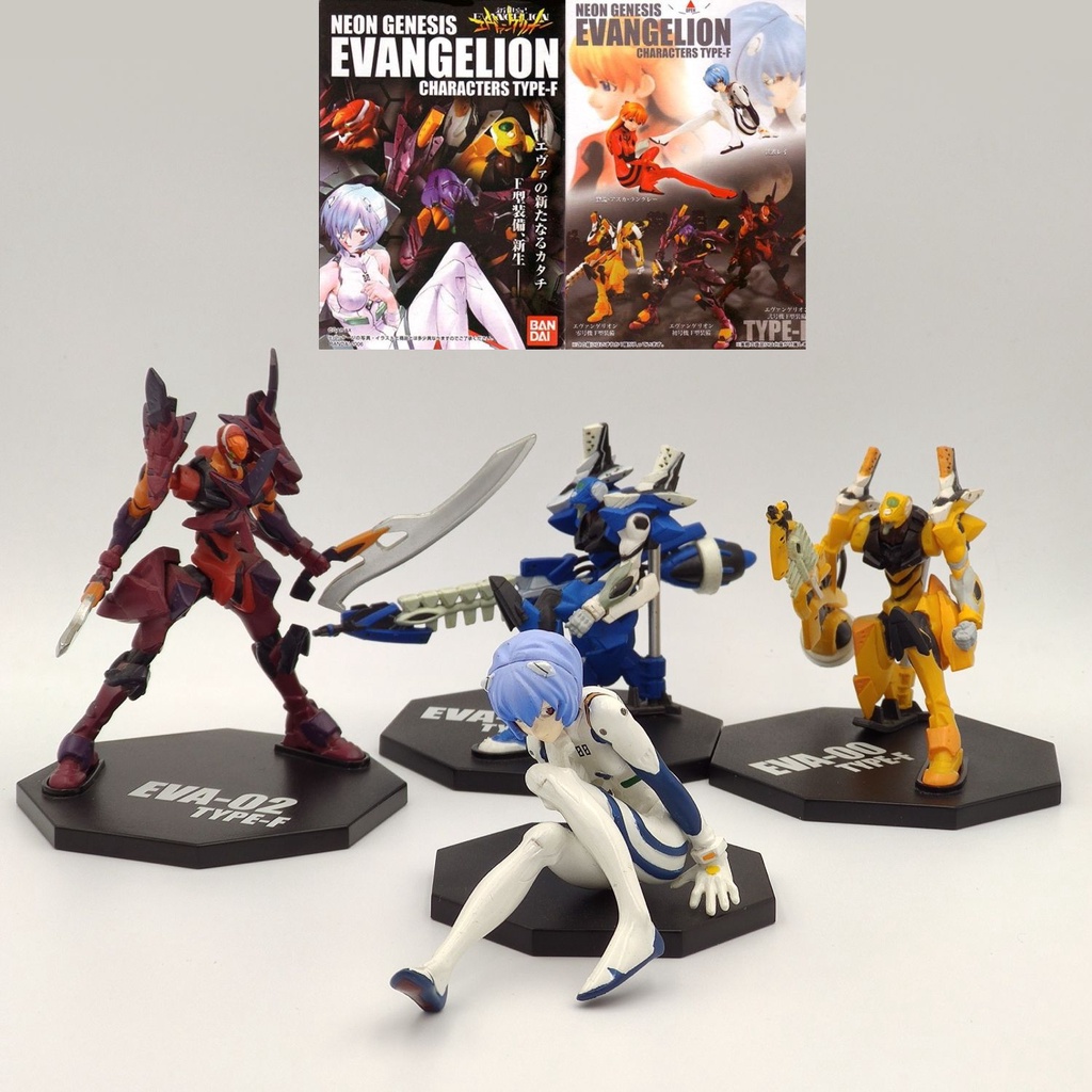 Neon Genesis Evangelion EVA Characters Type F Figure ฟิกเกอร์อีวานเก ...
