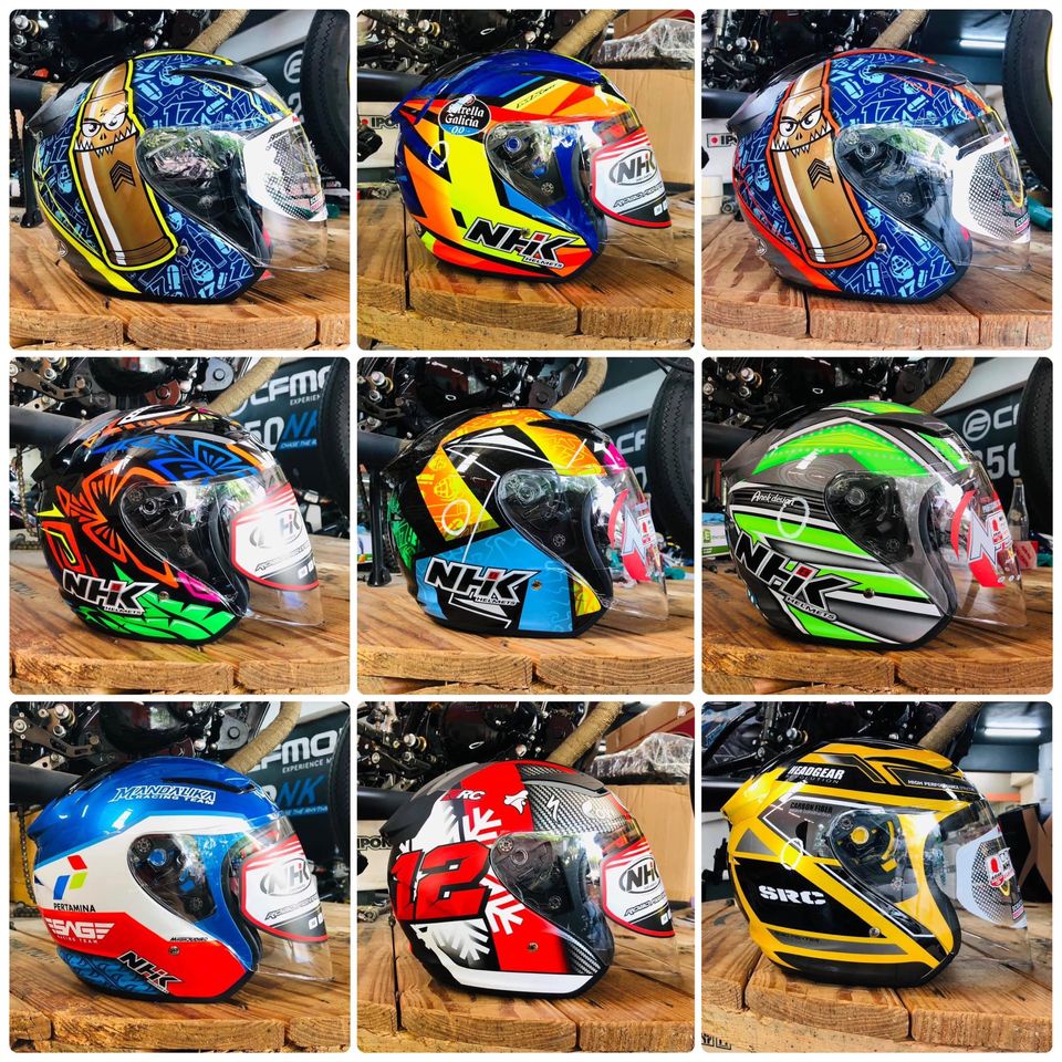 Nhk R1 หมวกกันน็อคคู่ UNECE ได้รับการอนุมัติ Motogp Honda Yamaha ...