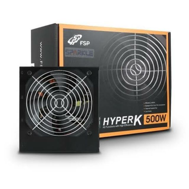 PSU (80+ White) FSP Hyper K 500W ประกัน 5 ปี | Shopee Thailand
