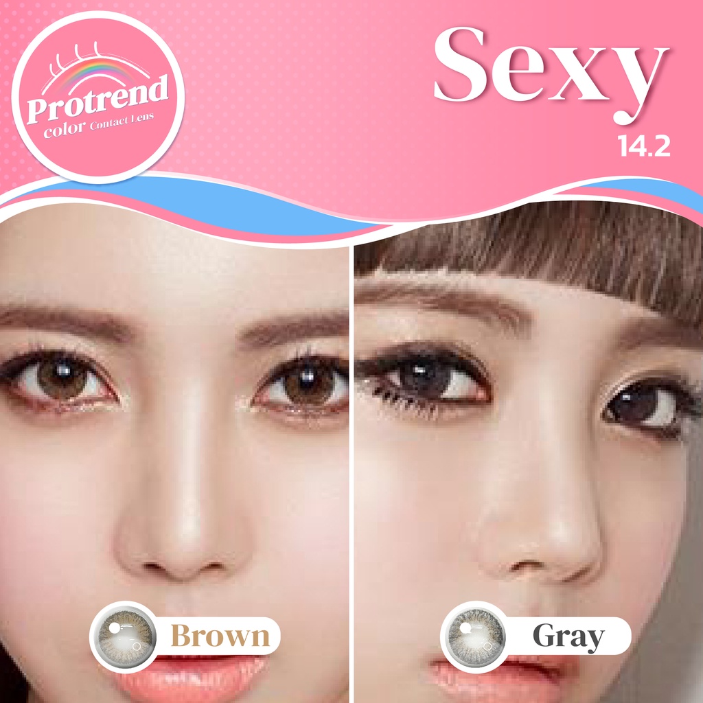 protrendcolor : คอนแทคเลนส์ รุ่น Sexy | Shopee Thailand