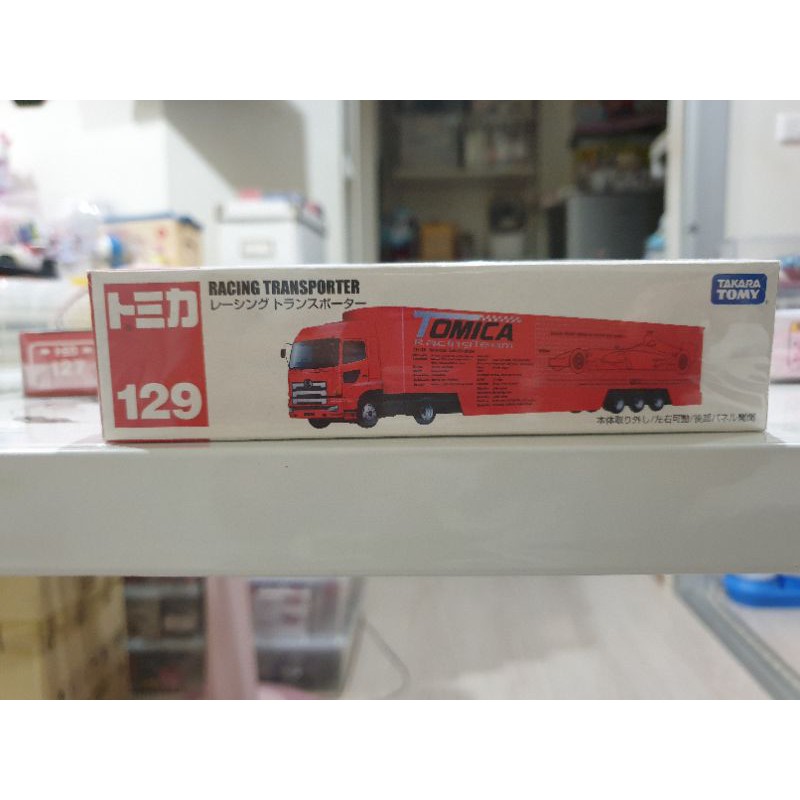 TOMICA [129] RACING TRANSPORTER ของใหม่แท้ | Shopee Thailand