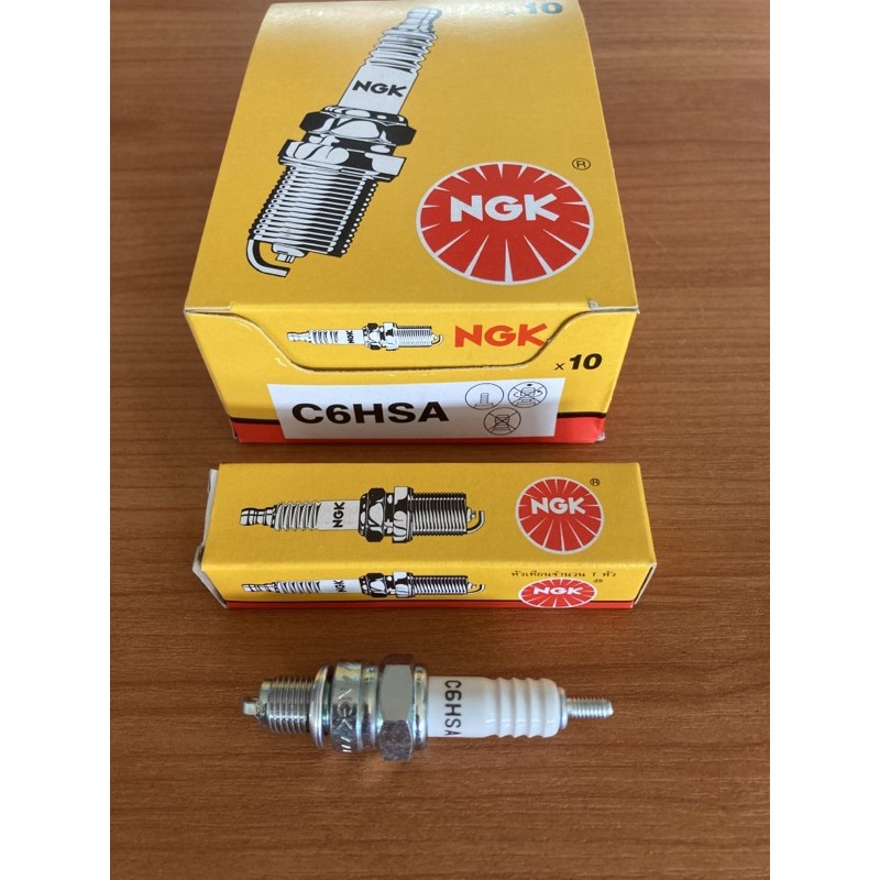 หัวเทียนNGK C6HSAWAVE-Z,100,SPARK,SMAHSของแท้100% | Shopee Thailand