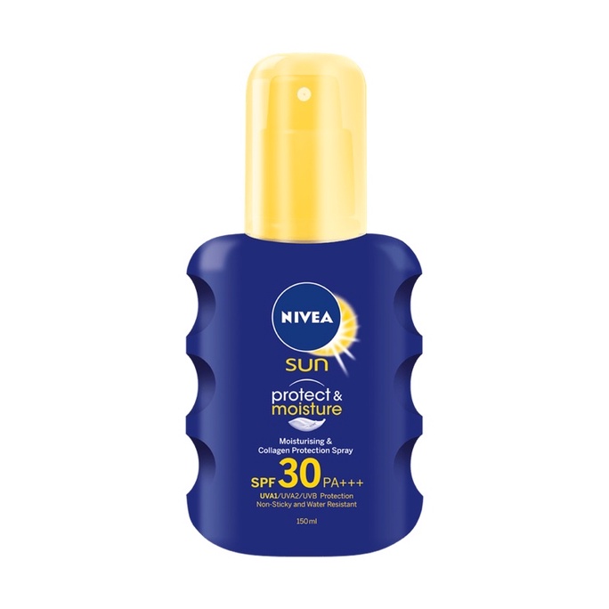 Nivea Sun Body Spray Protect & Moisture SPF30PA+++ 150 Ml. | Shopee ...