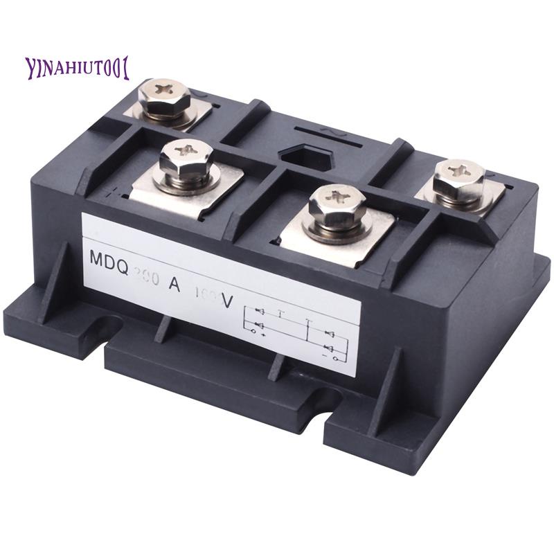 200A 1600V Diode ule Single Phase Bridge Rectifier MDQ-200A | Shopee Thailand
