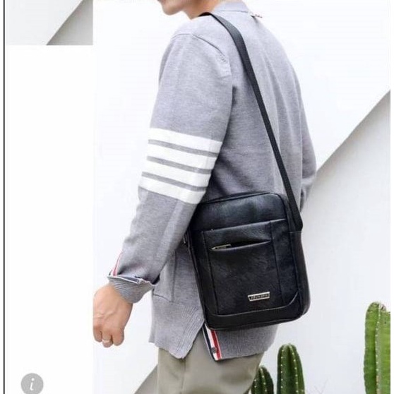 JINGPIN Fashion Mini Bag สะพายข้างชายน้องใหม่ส่งตรงจากแดนมังกร 8 นิ้ว ...