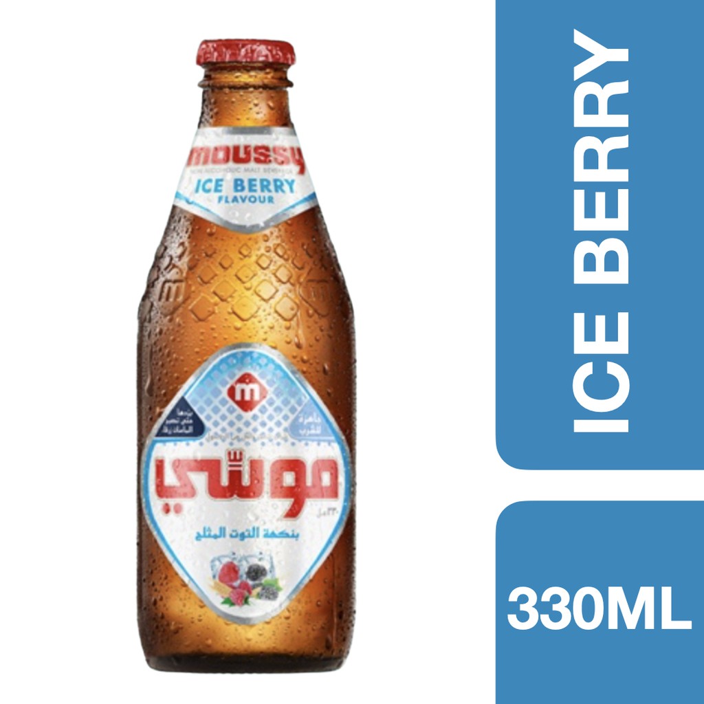 Moussy Malt Beverage Ice Berry Flavour 330ml ++ มูซี เครื่องดื่มมอลต์ ...