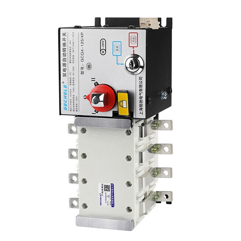 ATS 4P 100A/4Pสวิตช์เปลี่ยนอัตโนมัติ 400V Dual Power ATS Automatic ...