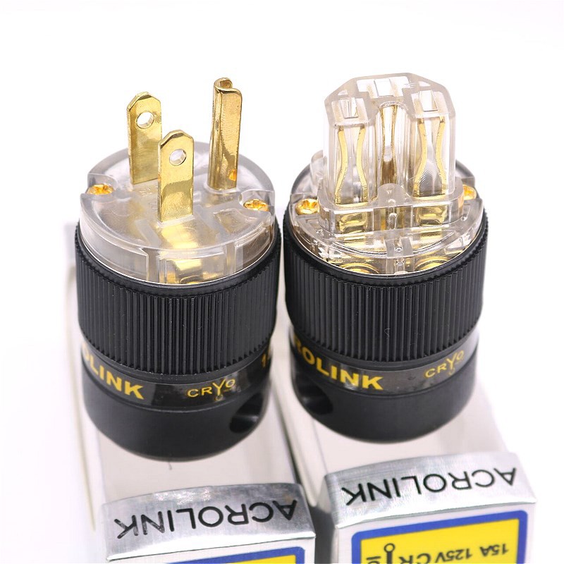 Acrolink Power Plug ปลั๊กต่อสายเพาเวอร์ สำหรับเครื่องเสียง Hi-Fi ...
