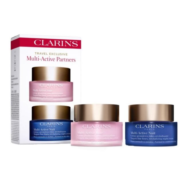 PRE-ORDER CLARINS MULTI ACTIVE PARTNERS SET | Shopee Thailand