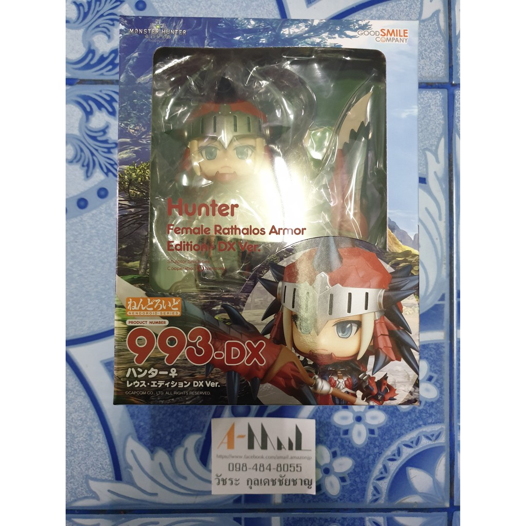 Nendoroid 993-DX Hunter Female Rathalos Armor Edition DX Ver. | Shopee ...