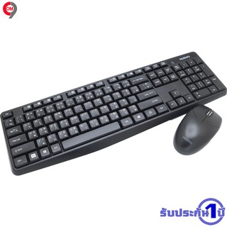 คีย์บอร์ด Nubwo รุ่น NKM-622 EMINENT Keyboard & Mouse Wireless combo ...