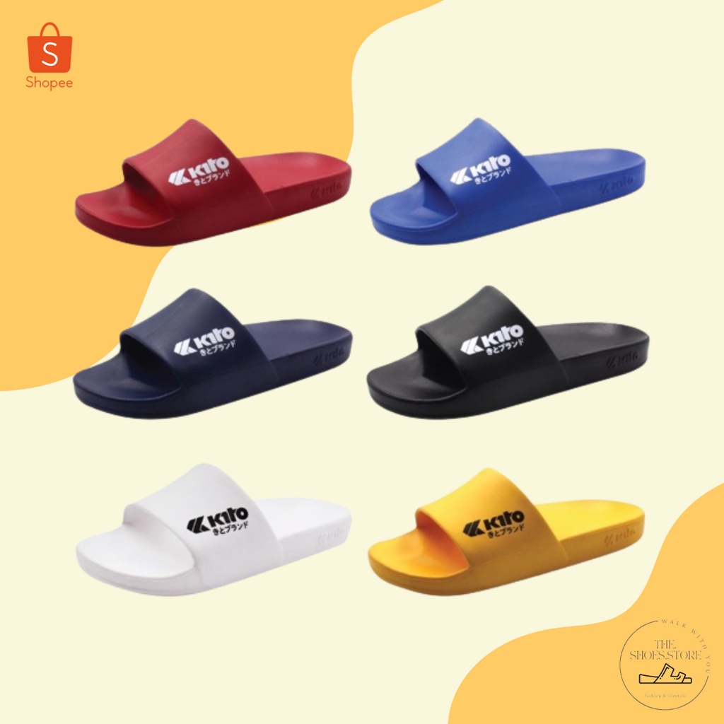 พร้อมส่ง ⚡ l Kito กีโต้ รองเท้าแตะ AH98 Size 40-43 [ลิขสิทธิ์แท้] | Shopee Thailand
