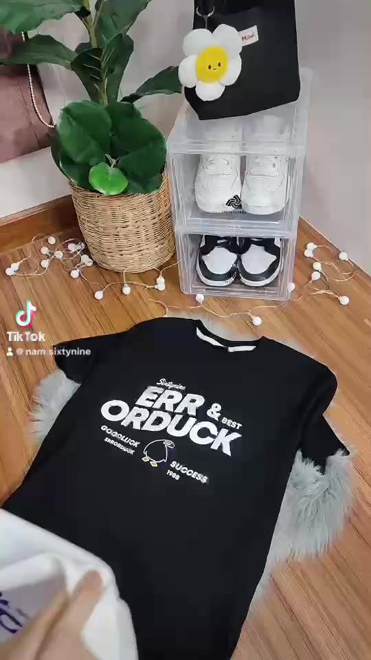 พร้อมส่ง เสื้อยืดพิมพ์ลาย "ERROR DUCK" | Shopee Thailand