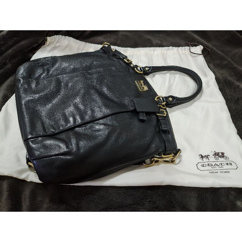 กระเป๋า Coach ของแท้ หนังแท้ ซื้อจากช็อปไทยCoach 18641 Black GOLD COACH ...
