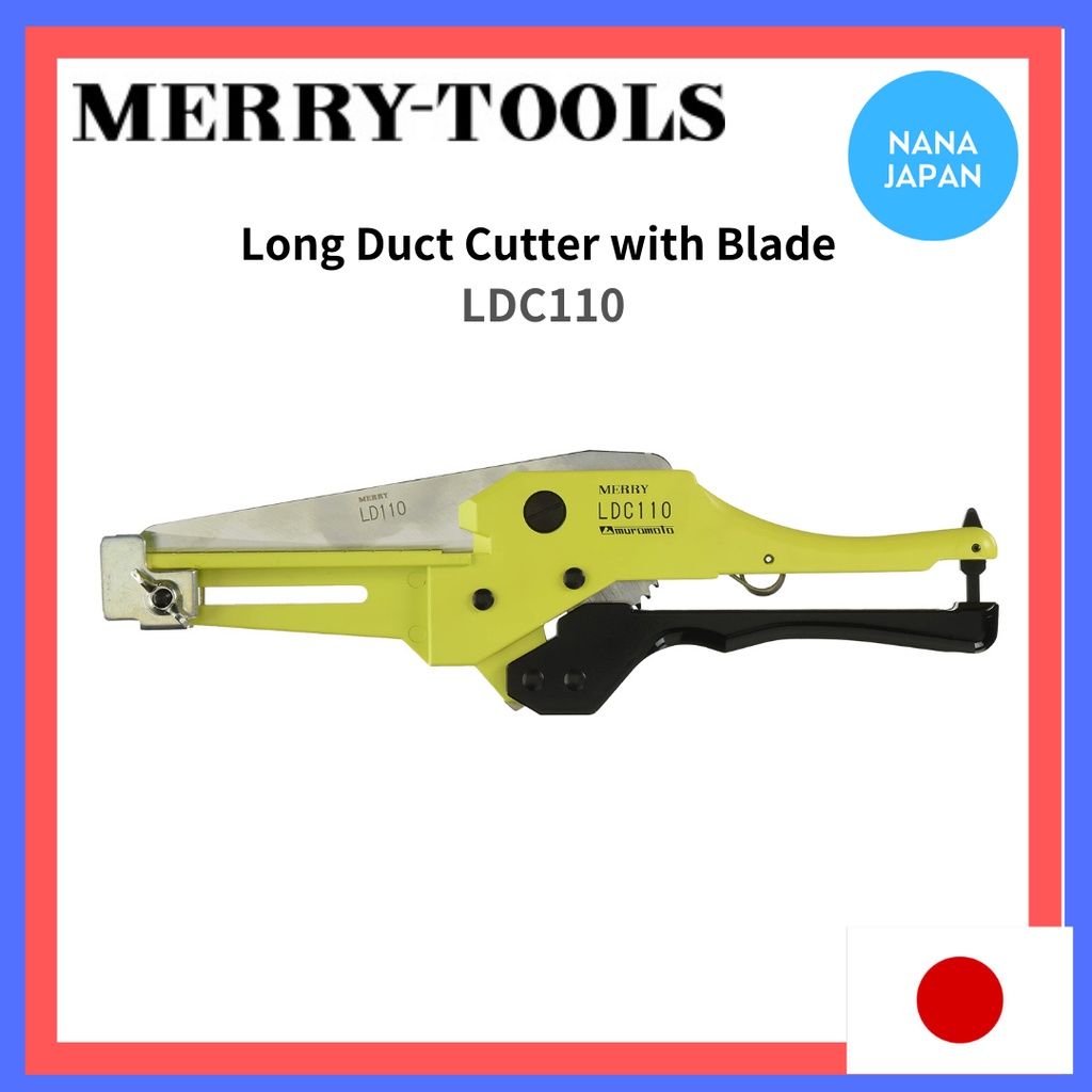 【Direct from Japan】 Merry LDC110 Long Duct Cutter with Blade Muromoto tekko | Shopee Thailand