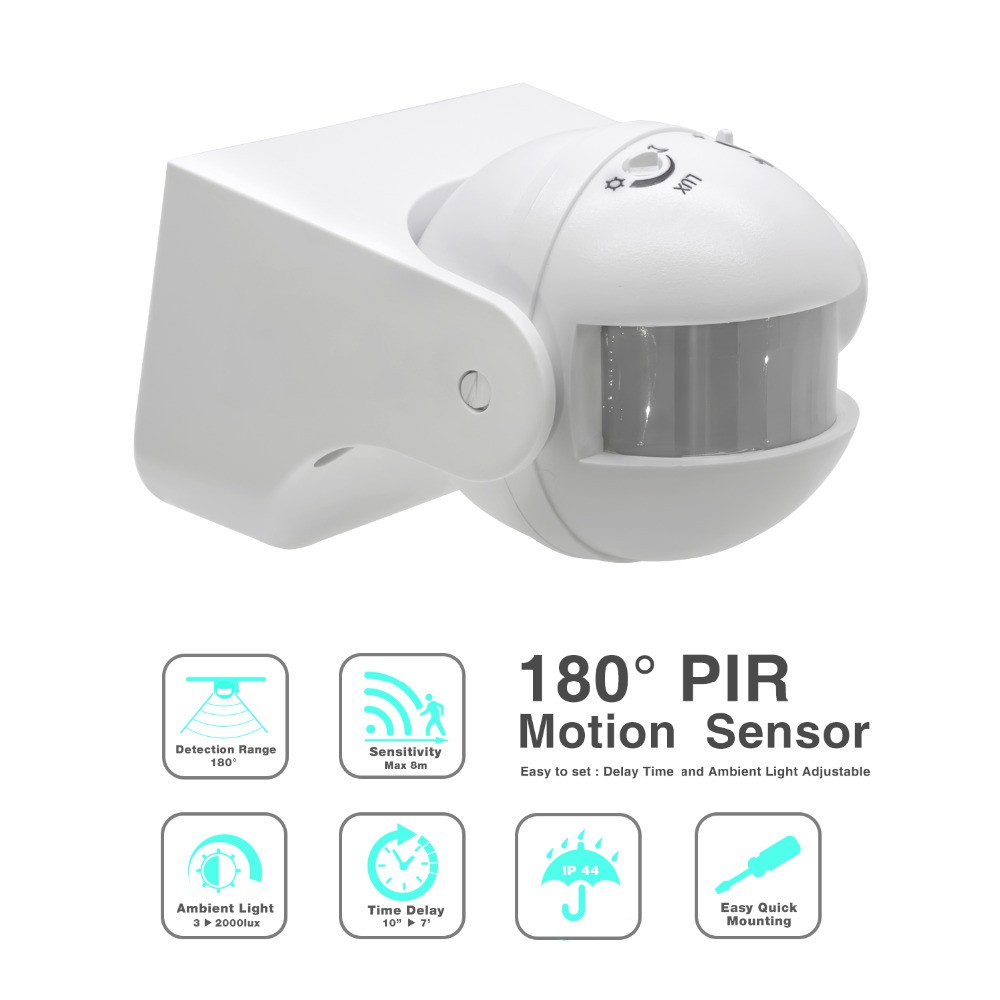 ไฟเซ็นเซอร์ โคมไฟ LED ไร้สาย เซนเซอร์ตรวจจับเคลื่อนไหว Motion Auto ...