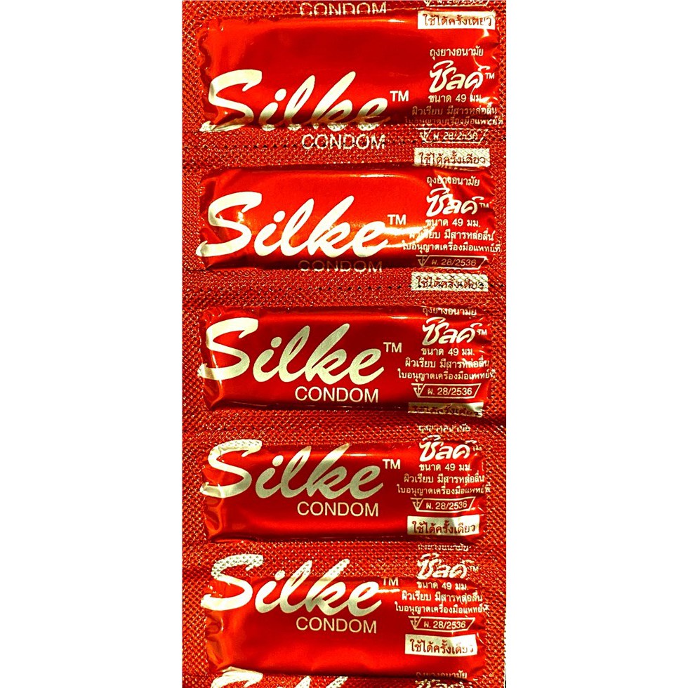 แท้!! ถุงยางอนามัย 49 LifeStyles Silke ถุงยางไลฟ์สไตล์ ซิลค์ ผิวเรียบ ...