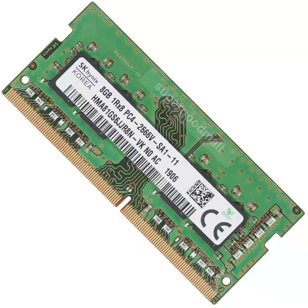 SK Hynix แรมหน่วยความจําแล็ปท็อป 4GB 8GB 16GB DDR4 2400Mhz 2666Mhz 2133Mhz 3200Mhz 1.2V 260Pin ...
