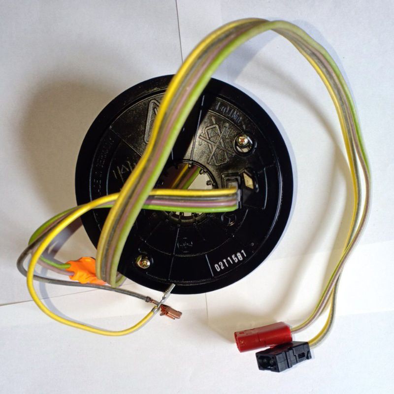 ชุดสายไฟแตรและถุงลมนิรภัยที่คอพวงมาลัย รถ benz รุ่น R170(SLK ...