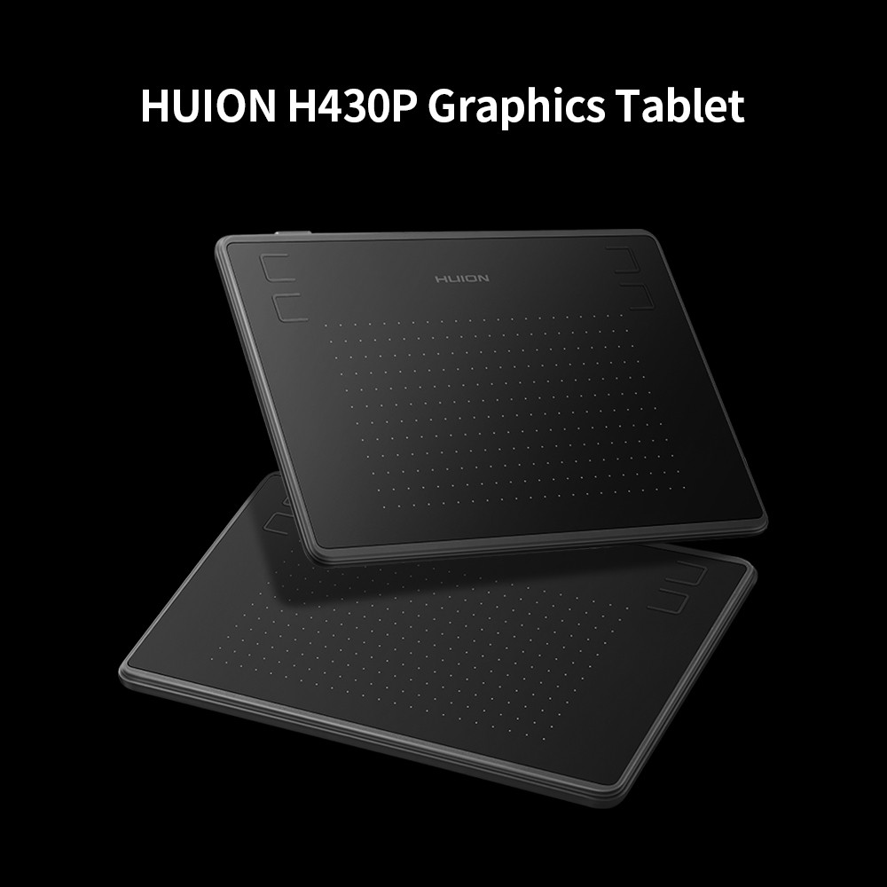 Huion H 430 P แท็บเล็ตวาดภาพ 4096 Levels ความดันความถี่ 5080 Lppi Pen ...