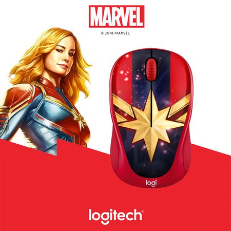 MOUSE (เมาส์ไร้สาย) LOGITECH M238 MARVEL COLLECTION WIRELESS MOUSE ...