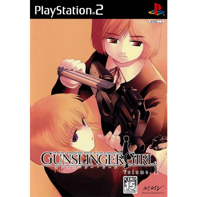 Gunslinger Girl Volume. I (Japan) PS2 แผ่นเกมps2 แผ่นไรท์ เกมเพทู ...
