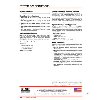 SFP-5UD/ SFP-10UD FIRE ALARM CONTROL PANEL "NOTIFIER" | Shopee Thailand