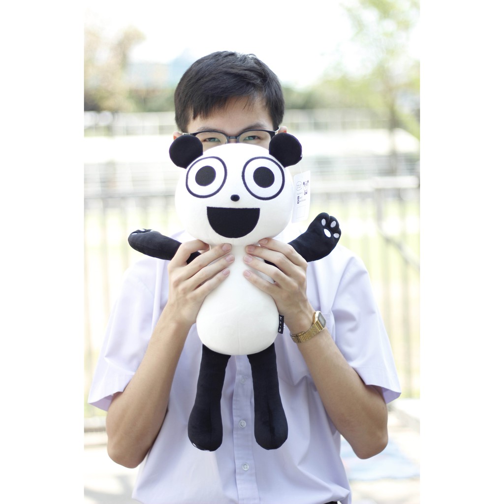 ตุ๊กตาหมีแพนด้า Mellow Panda | Shopee Thailand