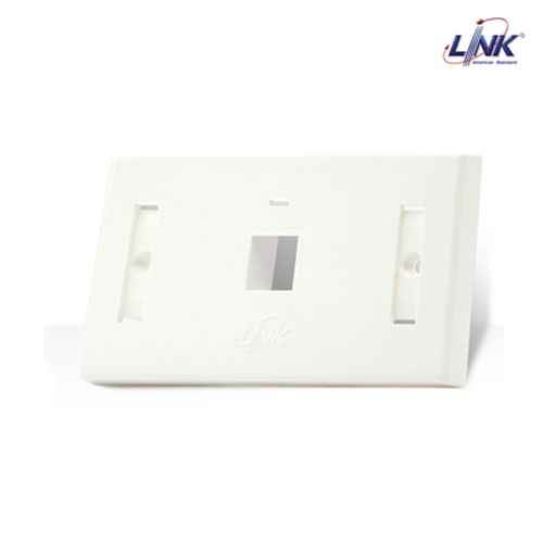 LINK FACE PLATE 1 PORT CAT6 (US-2001AWH) | Shopee Thailand