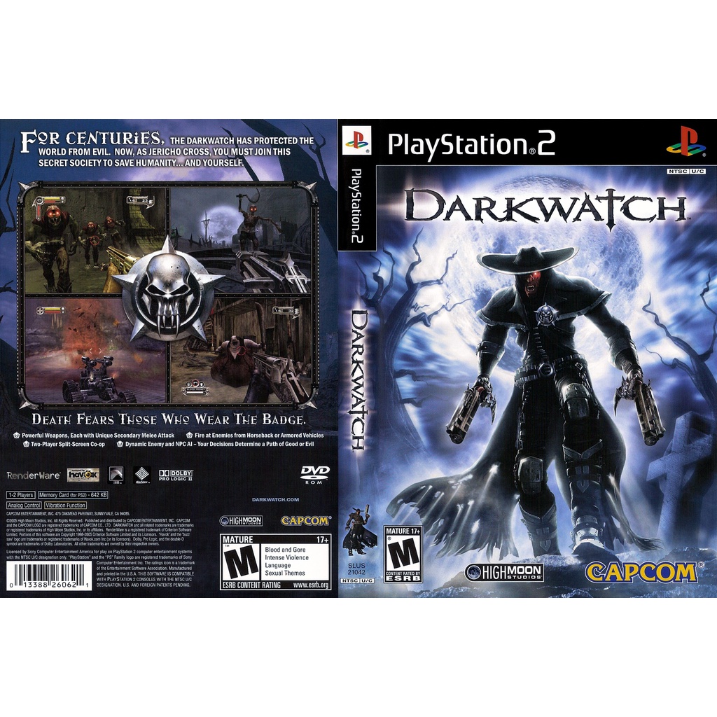 แผ่นเกมส์ PS2 Darkwatch คุณภาพ ส่งไว (DVD) | Shopee Thailand