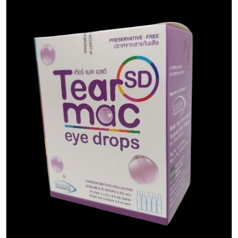 Tear mac sd แบบรายวัน EXP 11/2022 | Shopee Thailand