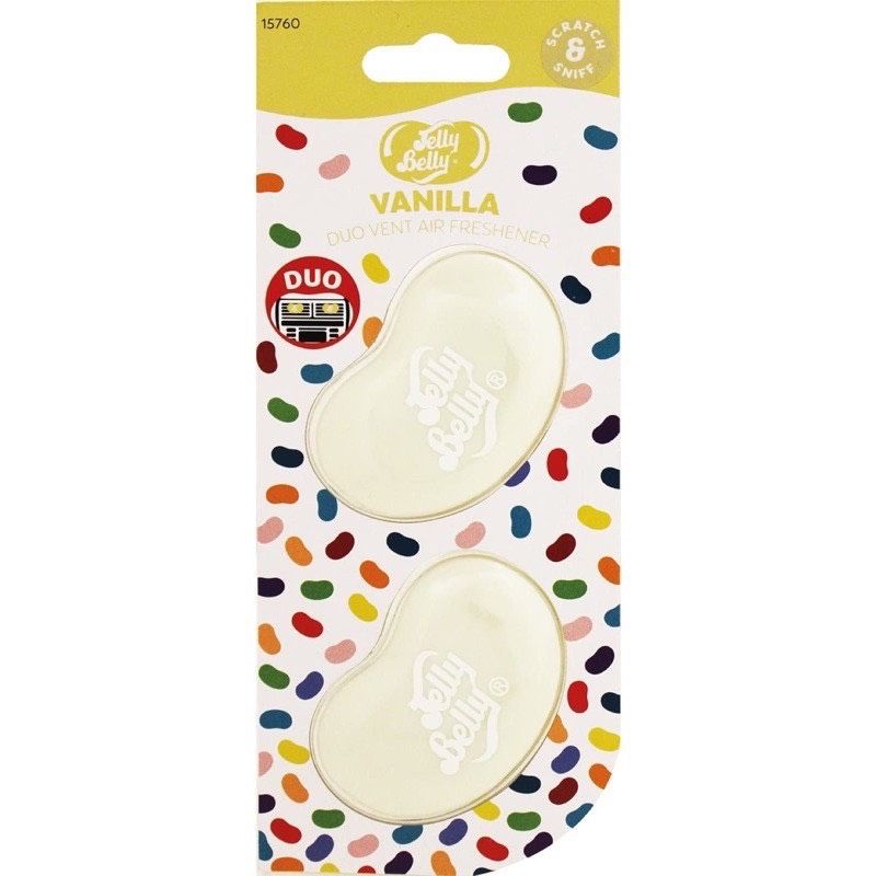 Jelly Belly น้ำหอมปรับอากาศ Duo Vent Air Freshener | Shopee Thailand