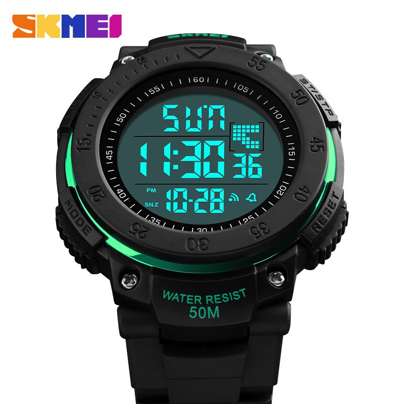 นาฬิกา SKMEI 1845 แท้ 100% ฟรี! กล่องเหล็ก+คู่มือ+บัตรรับประกัน+กล่อง ...