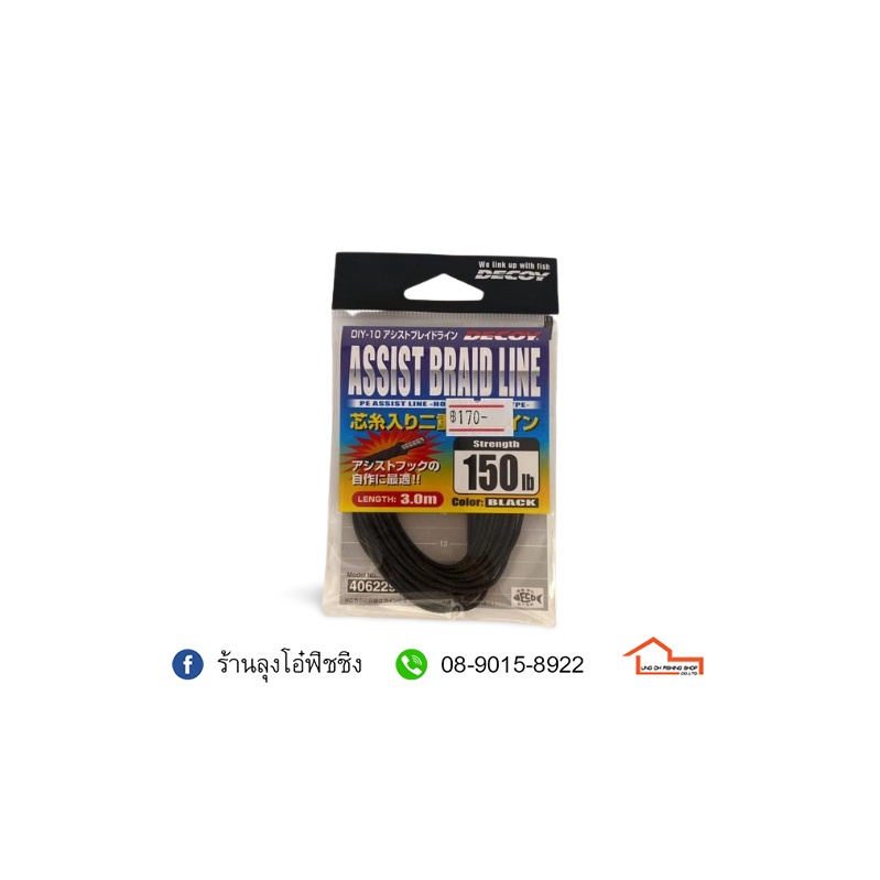 สาย DECOY ASSIST BRAID LINE | Shopee Thailand
