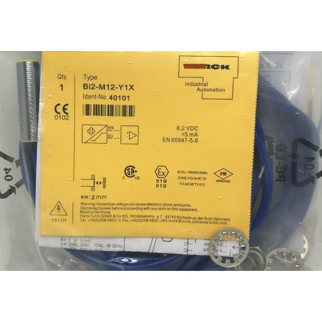 พร้อมส่ง สวิตช์เซนเซอร์พร็อกซิมิตี้ BI2-M12-Y1X-H1141 BI2-M12-Y1X | Shopee Thailand