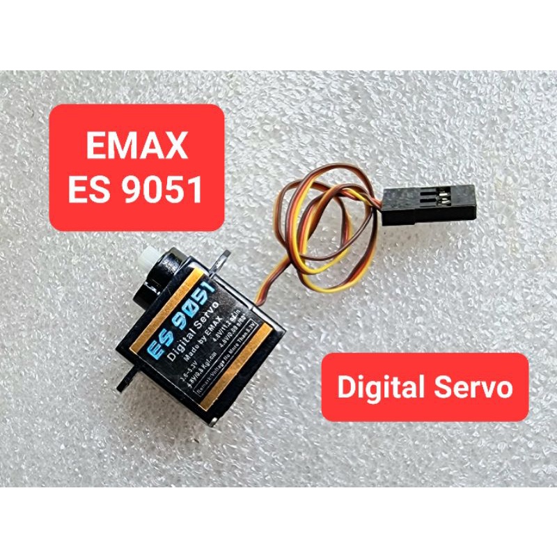 เซอร์โว Emax ES9051 Digital Servo 4g.(ดิจิตัลเซอโว) | Shopee Thailand