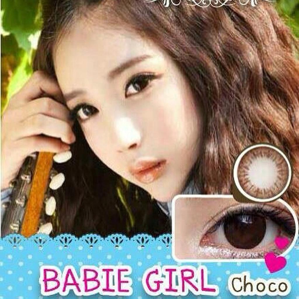 Babie Girl Choco 14.5 (0.50-8.00) Protrendcolor คอนแทคเลนส์ by Protrendcolorworld Contactlens ...