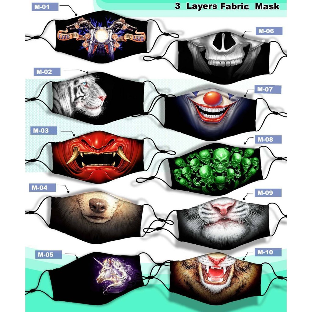 Rock Chang Mask หน้ากากอนามัย ร็อคช้าง หน้ากากผ้า ลายสกรีนเรืองแสง HD ...