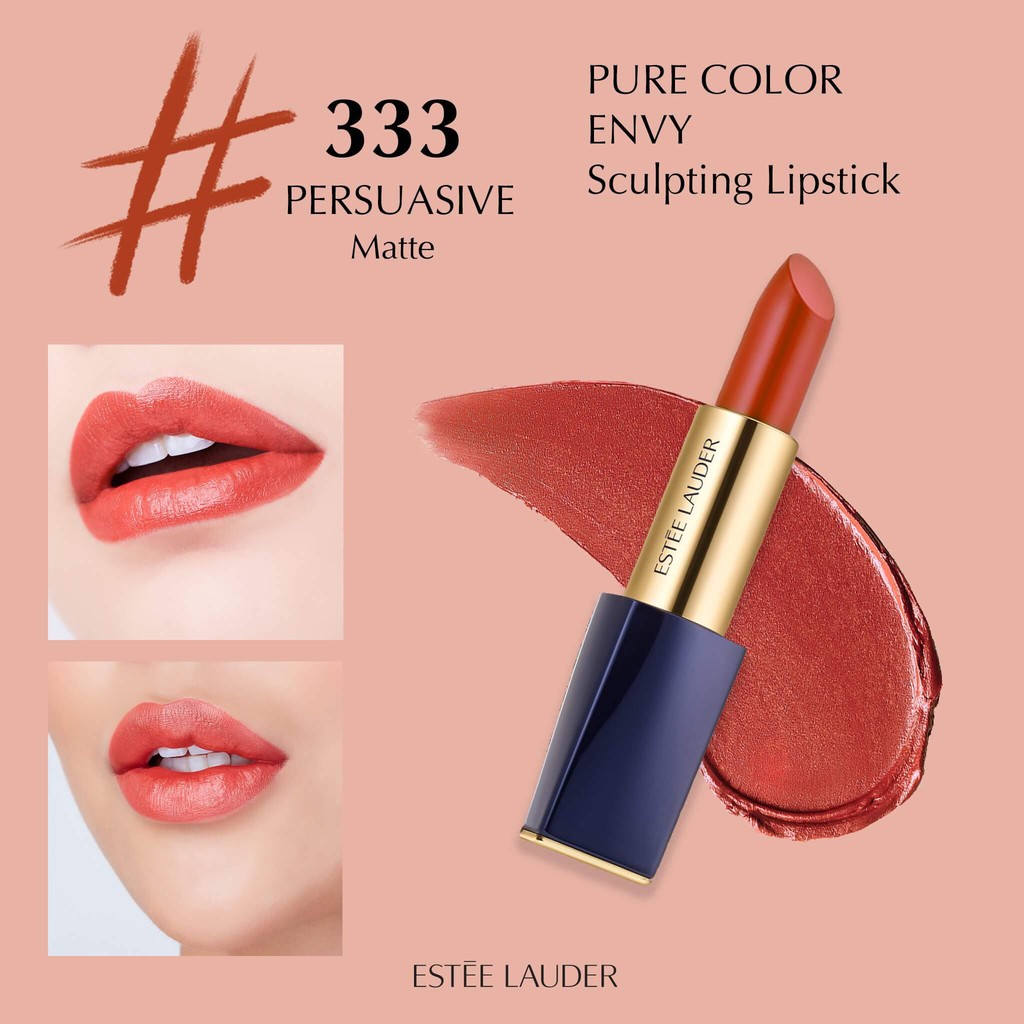 ESTEE LAUDER Pure Color Envy Matte Sculpting Lipstick 3.5g สี333 ...