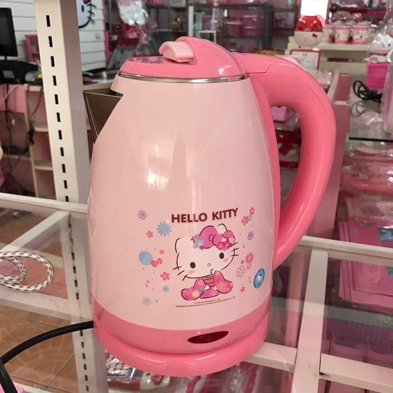 🔥กรอก KITTY01 ลดทันที 75฿🔥HELLO KITTY กาต้มน้ำร้อนไฟฟ้า 1.8 ลิตร รุ่น ...